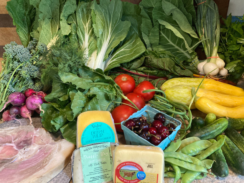 About Your Farm Food: Market Box CSA - June 17, 2024 | Willow Haven Farm